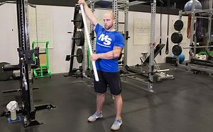Standing PVC Pec Mobilization