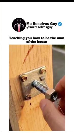 Teaching how to be man of house