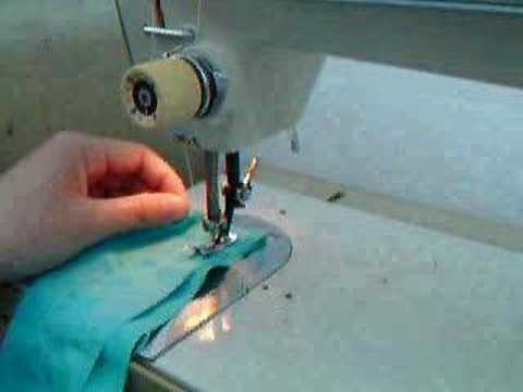 How to sew straight stitch on Kenmore vintage sewing machine