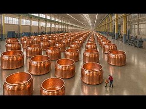 Top Copper Pot Forging Technique & Mass Production Process. How $30B/Year Copper Tubes Are Made