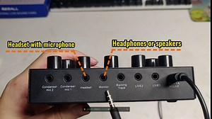 Podcast Equipment Bundle，REMALL Condenser Microphone Bundle BM-800 Microphone Kit DJ Mixer Audio Interface Stream Live Sound Card Mic Game PC