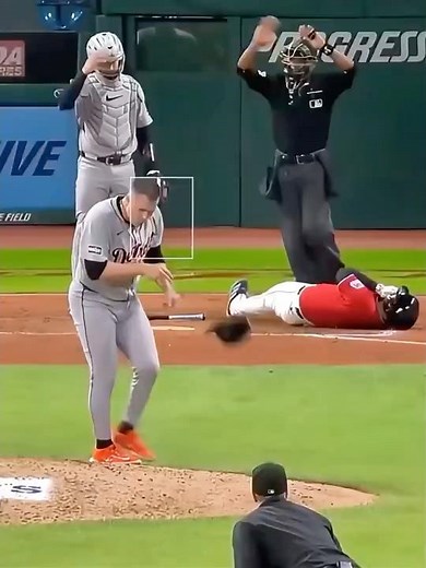 99MPH FASTBALL TO THE FACE🙏 #baseball #mlb