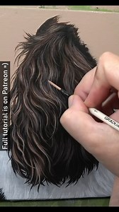 31K views · 441 reactions | Another little fur study of a Spaniel ear which can make us think 'where do I start?'. The way the longer, wavy fur overlaps requires the use of the right layering and brush technique. It can really help just to imagine the fur as shapes rather than thinking of it as fur because usually that then makes us over think it. | Zara's Pet Portraits & Wildlife Art | Facebook