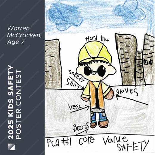 Performance Contracting Inc. on Instagram: "It's never too early to start learning about safety culture! 🦺 Last month we accepted submissions for our 25th Annual Kids' Safety Poster contest, asking our employees' children and young relatives (ages 2-18) to design and draw their best safety-focused artwork. We received so many amazing entries, and saw some remarkable creations along the way. Congratulations to all participants and winners from all around the country! Your work is inspiring and a