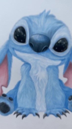 Disney Stitch Pencil Drawing Tutorial