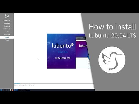 How to install Lubuntu 20.04 LTS