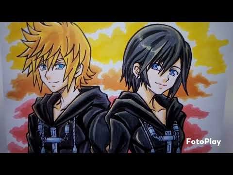 Roxas x Xion - Stitches.