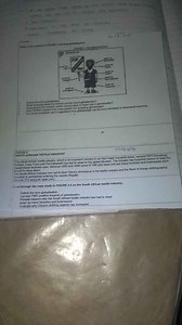 Refer to the cartoon in FIGURE 1 showing globalisation:Define... | Filo