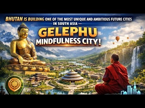 Bhutan is building one of the most unique and ambitious future cities in South Asia