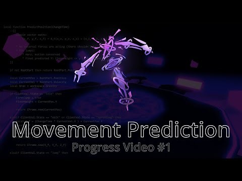 Movement Prediction | 30 to 300ms ping (Roblox) - Progress Video #1