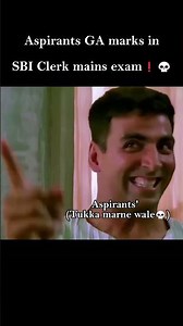 SBI CLERK MAINS GA SECTION 💀❗ #sbiclerk #ibpsclerk #sbi #ibps