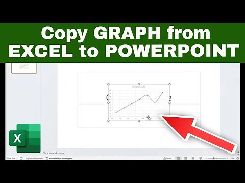 How to Properly Copy a Graph from EXCEL to POWERPOINT (Tutorial)