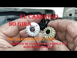 247 The Crab Does Not Turn SINGER Sewing Machine Model 247 Horizontal Front