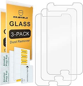 Mr.Shield [3-PACK] Designed For Samsung Galaxy J7 Sky Pro [Tempered Glass] Screen Protector [Japan Glass With 9H Hardness]