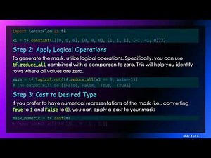How to Efficiently Get the Mask of a Tensor in Keras