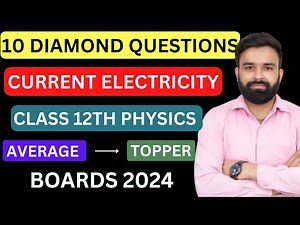 Diamond Questions Chapter 3 Current Electricity C Class 12th Physics Boards 2024