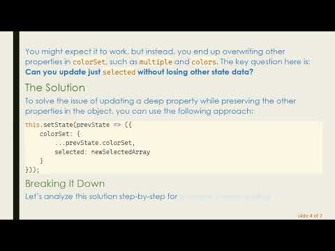 How to Update Deep Properties in React State