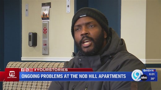 Ceiling collapses in Nobb Hill Apartments, latest in slew of complaints from Syracuse tenants