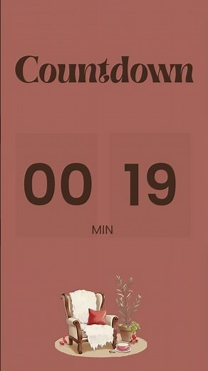 Aesthetic Focus Timer ⏳ | Short Study & Work Timer