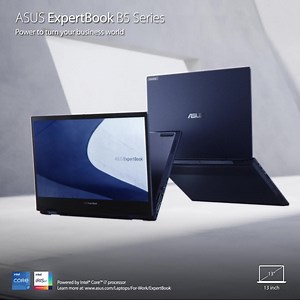 Step up your professional game with the latest ASUS #ExpertBook #B5...