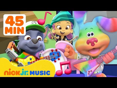 Rock N Roll Songs with Dora, Bubble Guppies, PAW Patrol and More! 🎵 | Nick Jr. Music