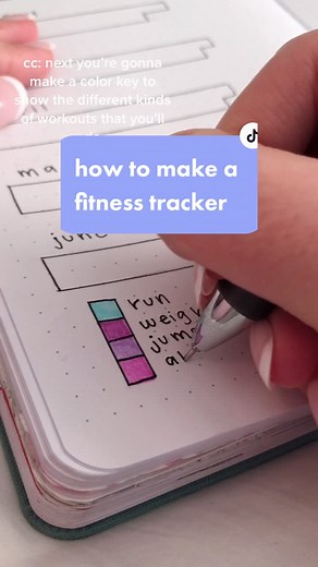 DIY Fitness Tracker for Your Bullet Journal