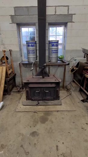 Efficient Waste Oil Burner with Forced Draft - DIY Tutorial