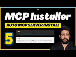 5 - MCP Installer Tool: Install MCP Servers Automatically 😴⚙️