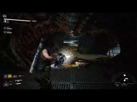 Aliens: Fireteam Elite - Unlocked Heavy's Gatling Minigun & Enforcer's Burst Rifle in Action