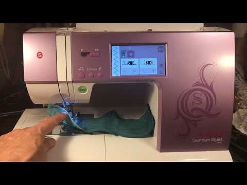 Singer Quantum Stylist Touch- Model 9985 Review. One thumb up (video 129)