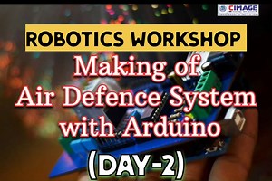 BCA-AKU-4th sem-B1 Workshop in robotics demonstrated by Sujain Aziz and Shivam kumar Under the guidance of Prof. Pankaj Chandra Sir | Cimage College, Patna