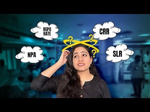 How Bank and RBI works? | Basic banking and economic terms | Repo Rate, CRR, SLR