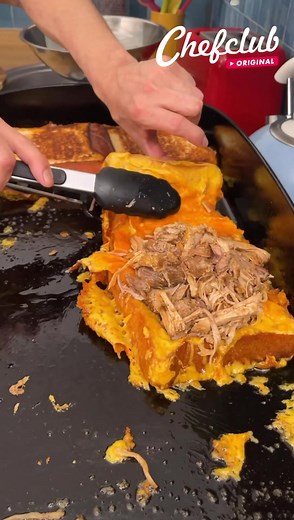 Sándwich de cerdo picante! Una receta gratinada con encurtidos extra picantes 😏🥪🥒 | Chefclub México