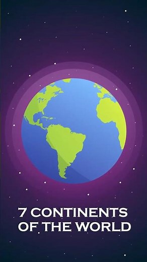 Continents Name | 7 Continents of the World | Learn the Name of All 7 Continents | Geography for Kid