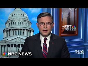 Speaker Johnson says all 'credible' Epstein files should be released: Full interview