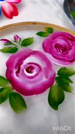 Handmade work on chiffon fabric how to make a flower