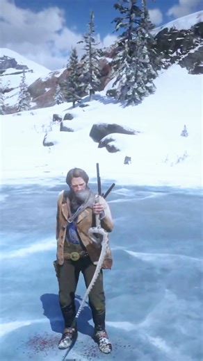Simulate stunning survival skills #shorts #viralvideo #rdr2 #RDR2 #reddeadredemption #arthurmorgan