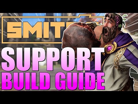 SMITE 2 ALL SUPPORT BUILD GUIDE! Ares, Athena, Bacchus, Ymir!
