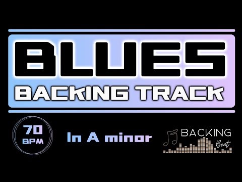 🎸 Blues Backing Track in Am – Slow Groove 70bpm for Soloing