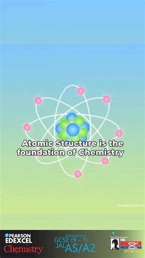 🔬 Atomic Structure – Explained Simply Understanding atomic structure is the foundation of chemistry. This short video clearly explains protons, neutrons, electrons, and energy levels using clean visuals — ideal for IGCSE, O/L, and school students. 📌 Perfect for revision, concept clarity, and exam preparation. 👍 Like & share with students who need chemistry made simple! #AtomicStructure #ChemistryEducation #IGCSEChemistry #OLChemistry #ScienceTeachers #STEMLearning #ChemistryStudents #ExamPrep