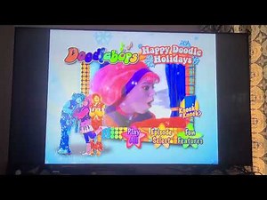 The doodlebops happy doodle holidays 2007 dvd menu walk-through