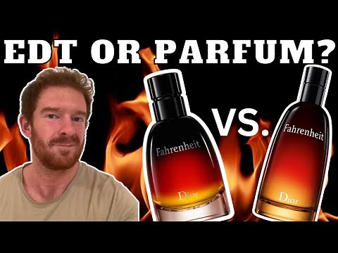 Which Dior Fahrenheit is Better? (EDP or EDT) - Side by Side Comparison