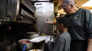 Erica and Steve Diethorn have only owned Bethel Park diner Ma and Pop's Country Kitchen for 10 months, but they've been planning since April to give free meals to any community member with nowhere else to go. Read more: https://bit.ly/2KrDpJF | Pittsburgh Post-Gazette