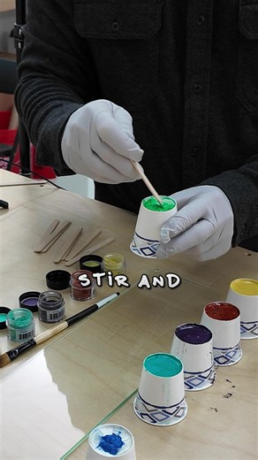 Ever wished you could mix colors with your craft glue? I mixed mica powder right into Maker’s Magic and brushed it on glass. It stuck, shimmered, and didn’t peel. No separate paint layer, no flaking. Click the below link to check out the deals on Maker's Magic https://scorchmarker.com/collections/makers-magic #makersmagic #craftglue | Scorch Marker