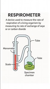 Respirometer Explained: How Organisms Breathe! #biology #science #respiration #experiment #neet
