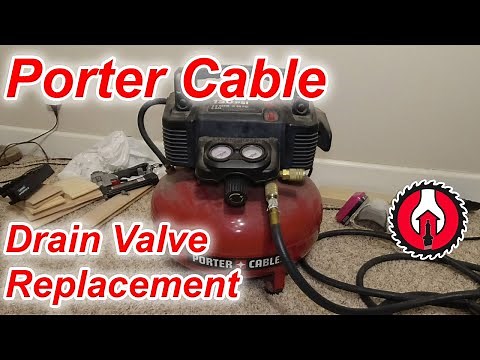 Porter Cable Air Compressor Drain Valve