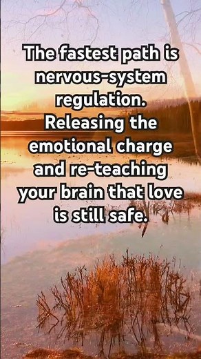 Quickest way to get over a broken heart. #heartbroken #healing #hurt #grief #love #eft