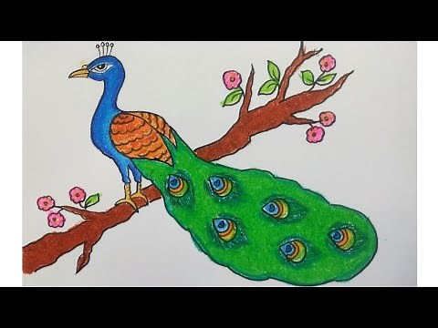How To Draw peacock Drawing 🦚 | peacock Drawing Easy Step by step | peacock Drawing Tutorial