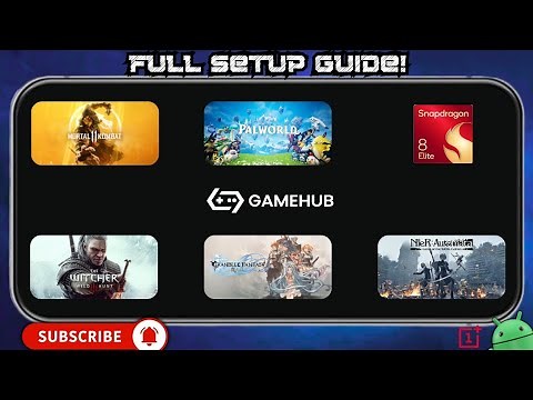 🔥 Unlock AAA PC Gaming on Android! | Gamehub COMPLETE Setup Guide (Easy Steps!)