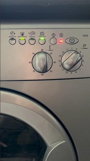 Indesit flashing lights | Drain pump error code